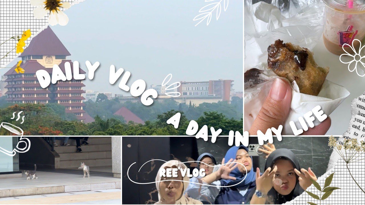 VLOG | College | a day in my life: depok sepi? kok bisa!!😱 - YouTube