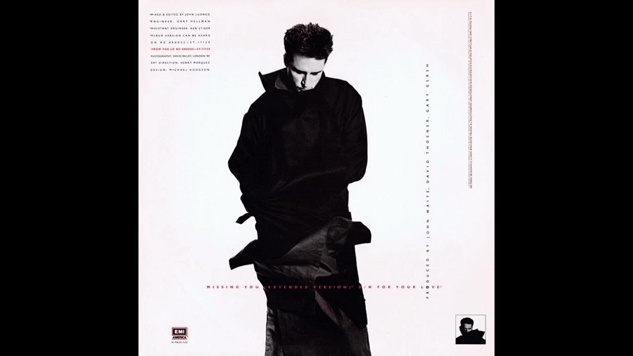 Missing You - John Waite (1984) (Spliced Extended Mix) - YouTube