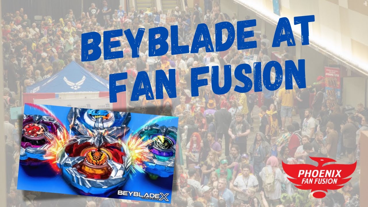 BeyBlade Tournament at Fan Fusion 🤯 - YouTube