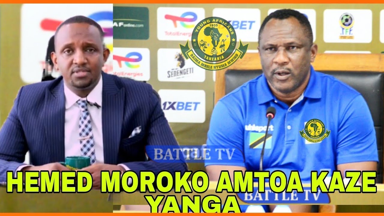 BREAKING: HEMED MOROKO ATANGAZWA KOCHA MSAIDIZI WA YANGA/ Afunguka ...