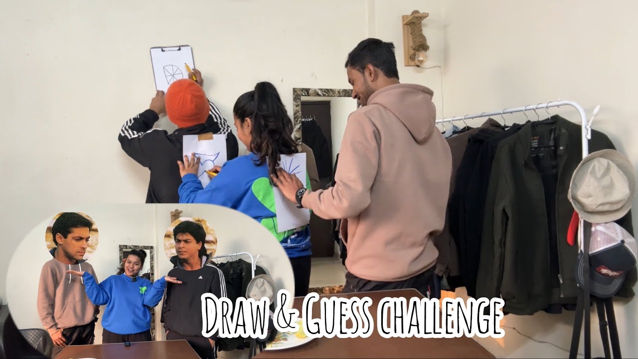 Draw & Guess challenge || Fun challenge video - YouTube