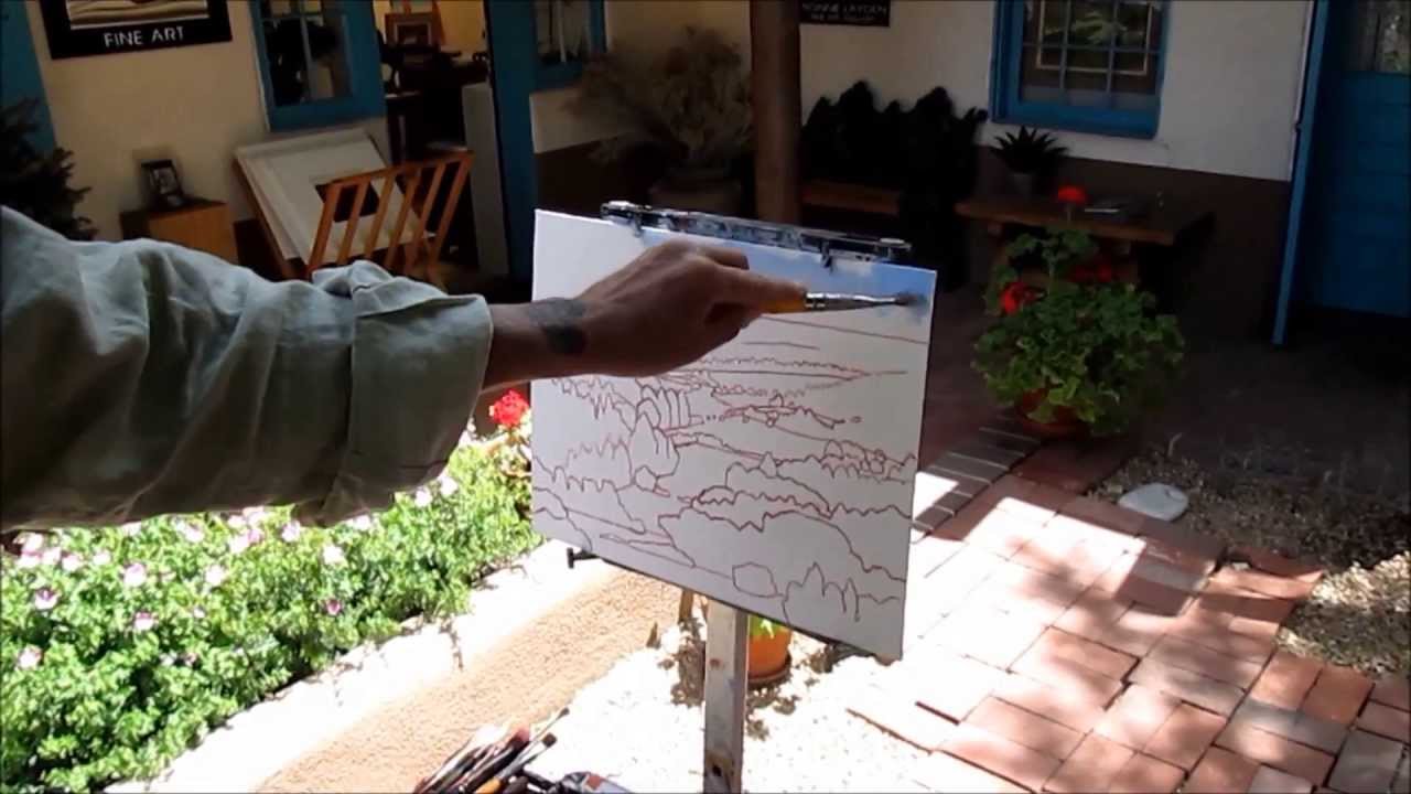 MEET SANTA FE ARTIST, RONNIE LAYDEN - YouTube