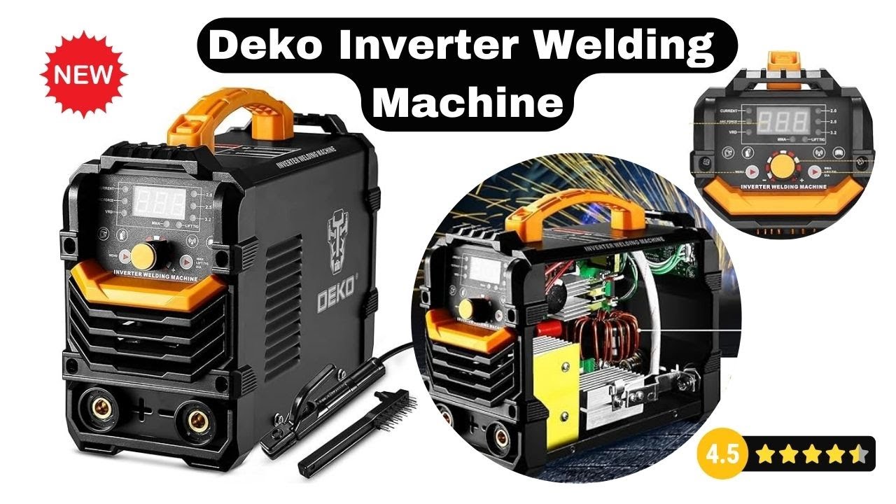 Best Inverter Welder Review in 2024 | Deko Inverter Welding Machine ...