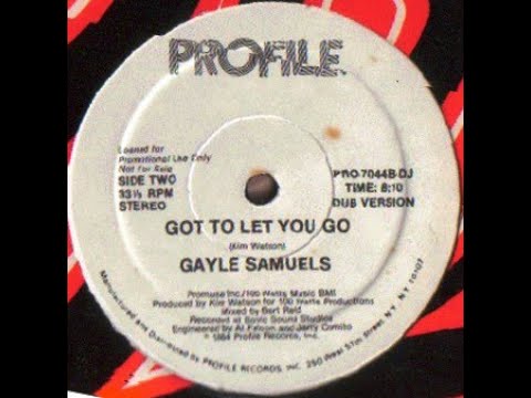 Gayle Samuels - Got To Let You Go 1984 - YouTube