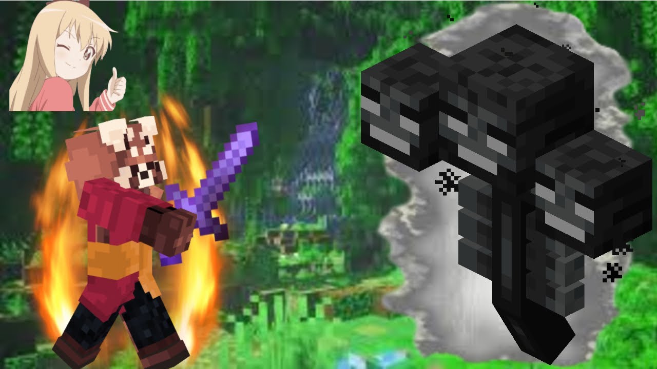 Minecraft Survival: WE BEAT THE WITHER (face cam is back) - YouTube