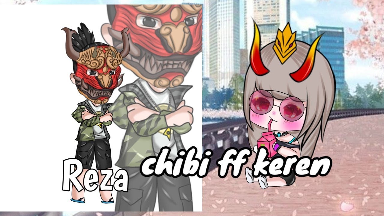 LOGO CHIBI FF KEREN PAKE SET FRONTAL GAMING 😱🥰 - YouTube