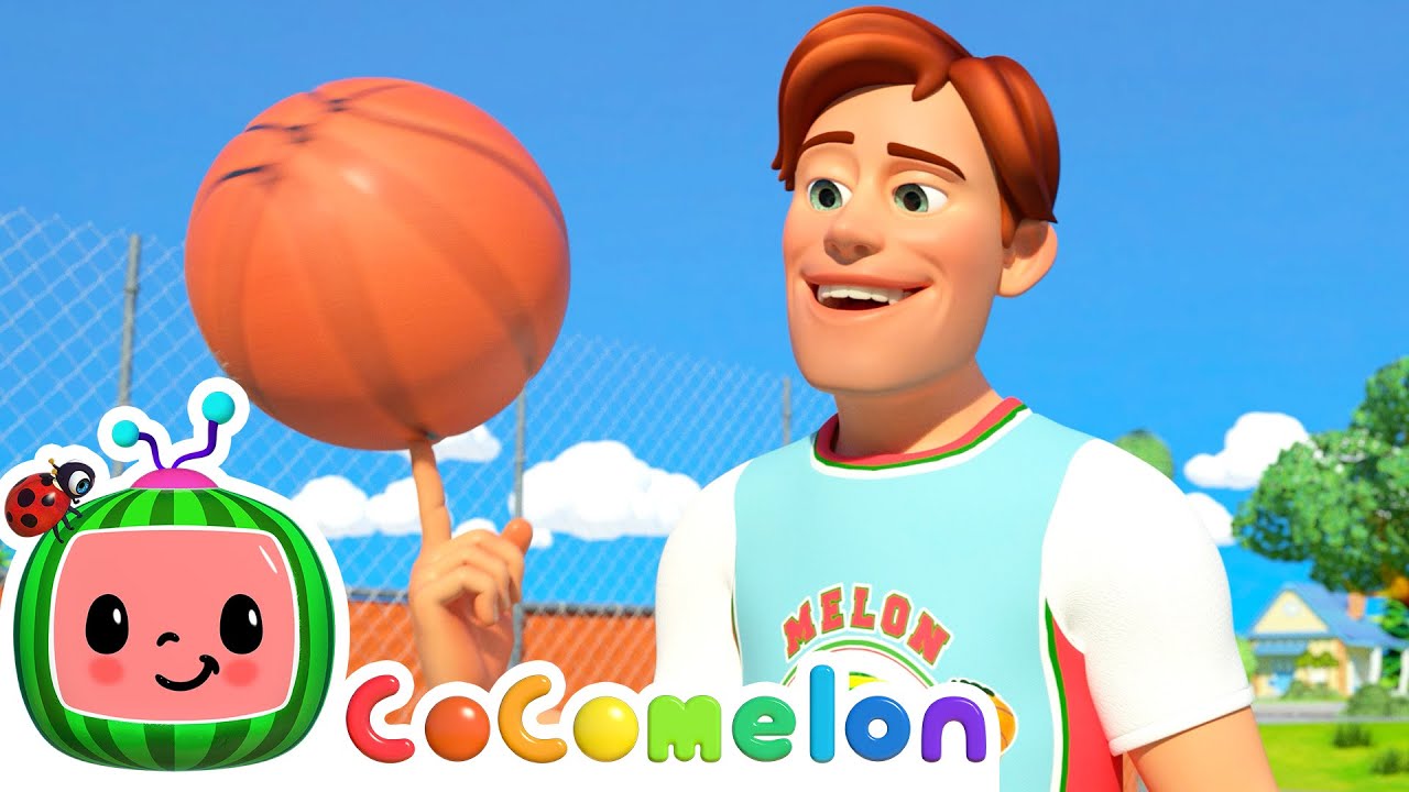 Basketball Song | CoComelon Furry Friends | Animals for Kids - YouTube ...