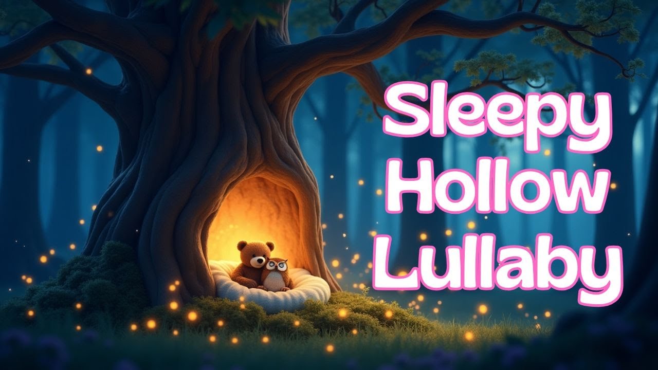 Sleepy Hollow Lullaby 🌙 |Magical Lullaby for Babies & Kids | Soothing ...