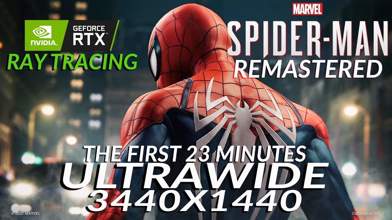 Spider-Man Remastered | PC | Ultrawide 3440x1440 | Ray Tracing | First ...