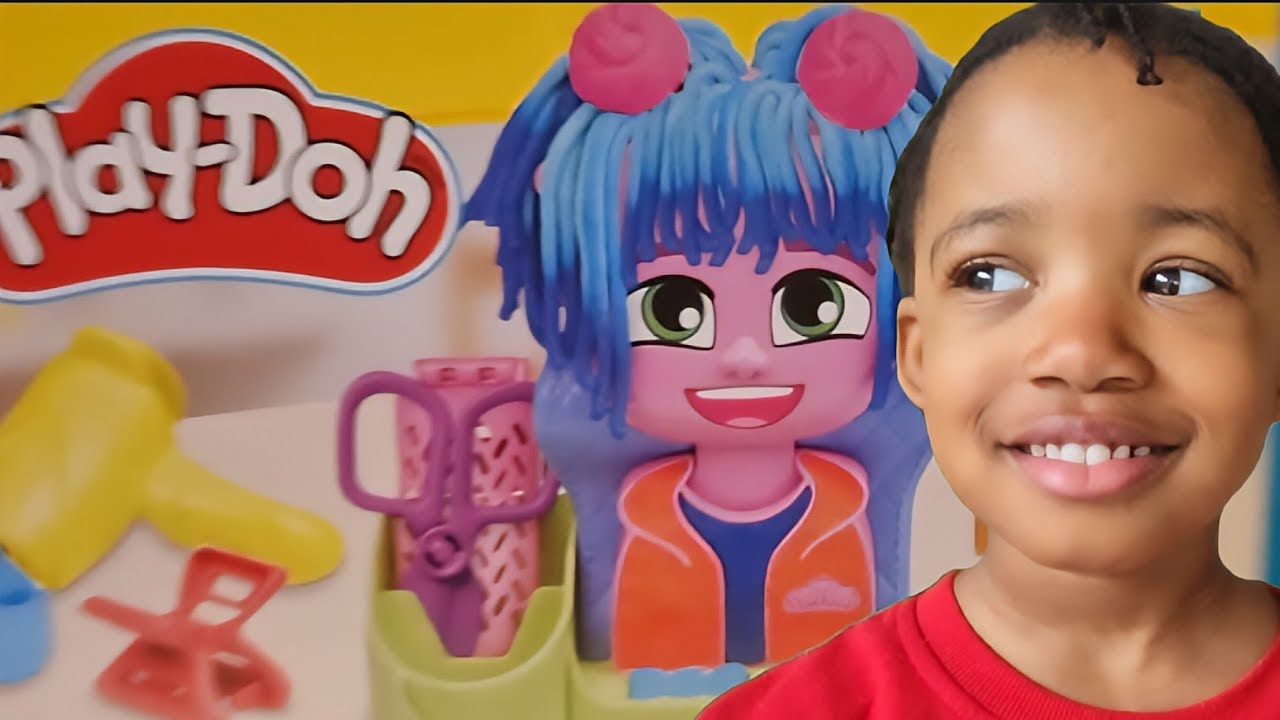 Play-Doh Hair Stylin Salon - YouTube