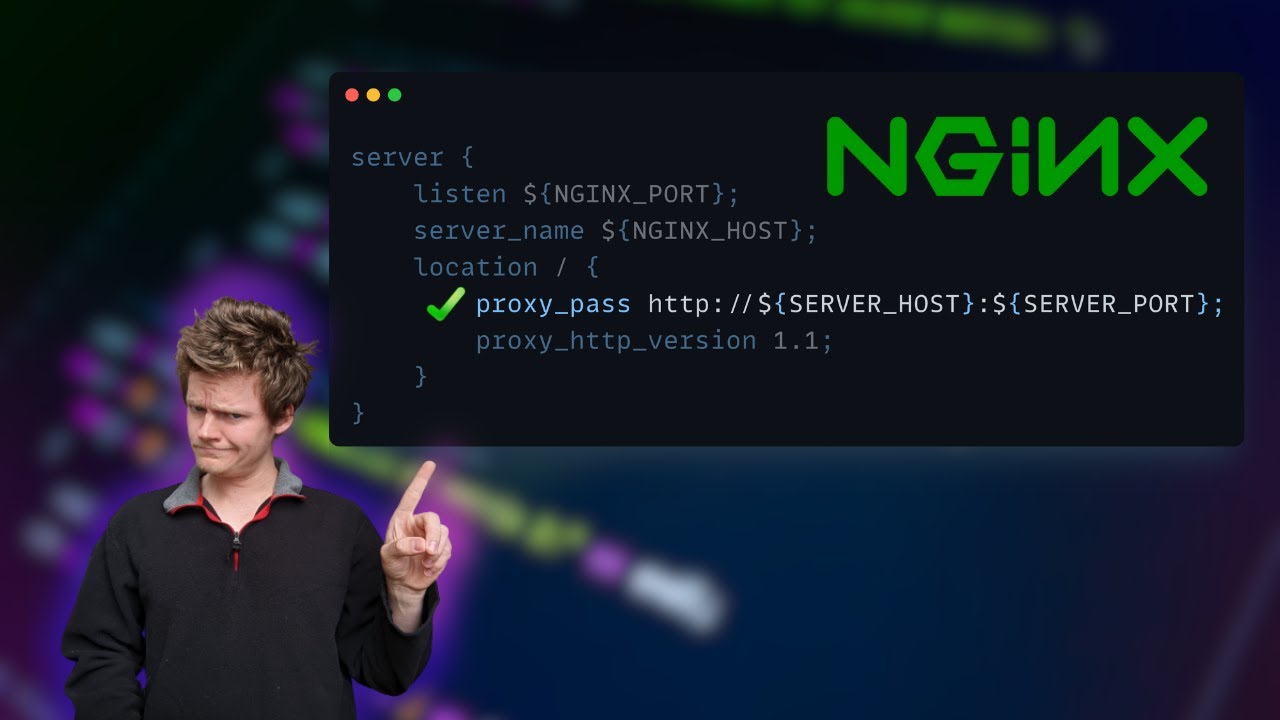 Create A Nginx Reverse Proxy For A Node Server With Docker Compose