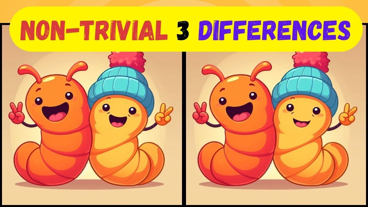 Non Trivial 3 Differences Challenge For You Visual Quizzes YouTube non-trivial-3-differences-challenge-for-you-visual-quizzes-youtube