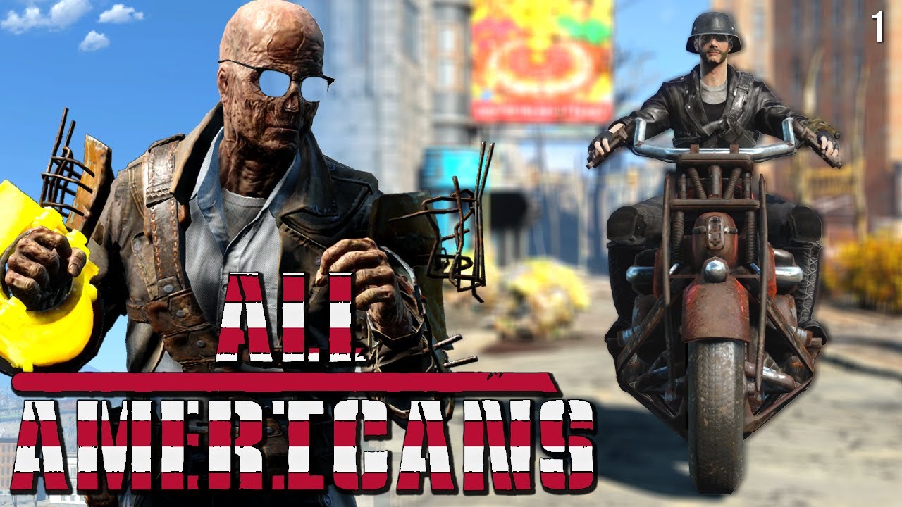 Bikers Deluxe! All Americans New Missions | Fallout 4 Mods - YouTube