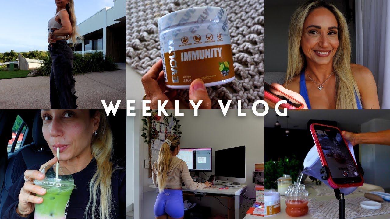 Weekly Vlog 😋 FMG feedback, Podcast mention, Zerow gym, Baddest Tan ...