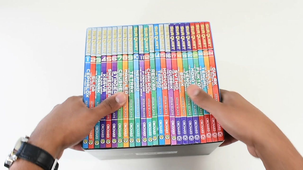 Sea Quest The Underwater Adventure Collection 24 Books Limited Edition ...