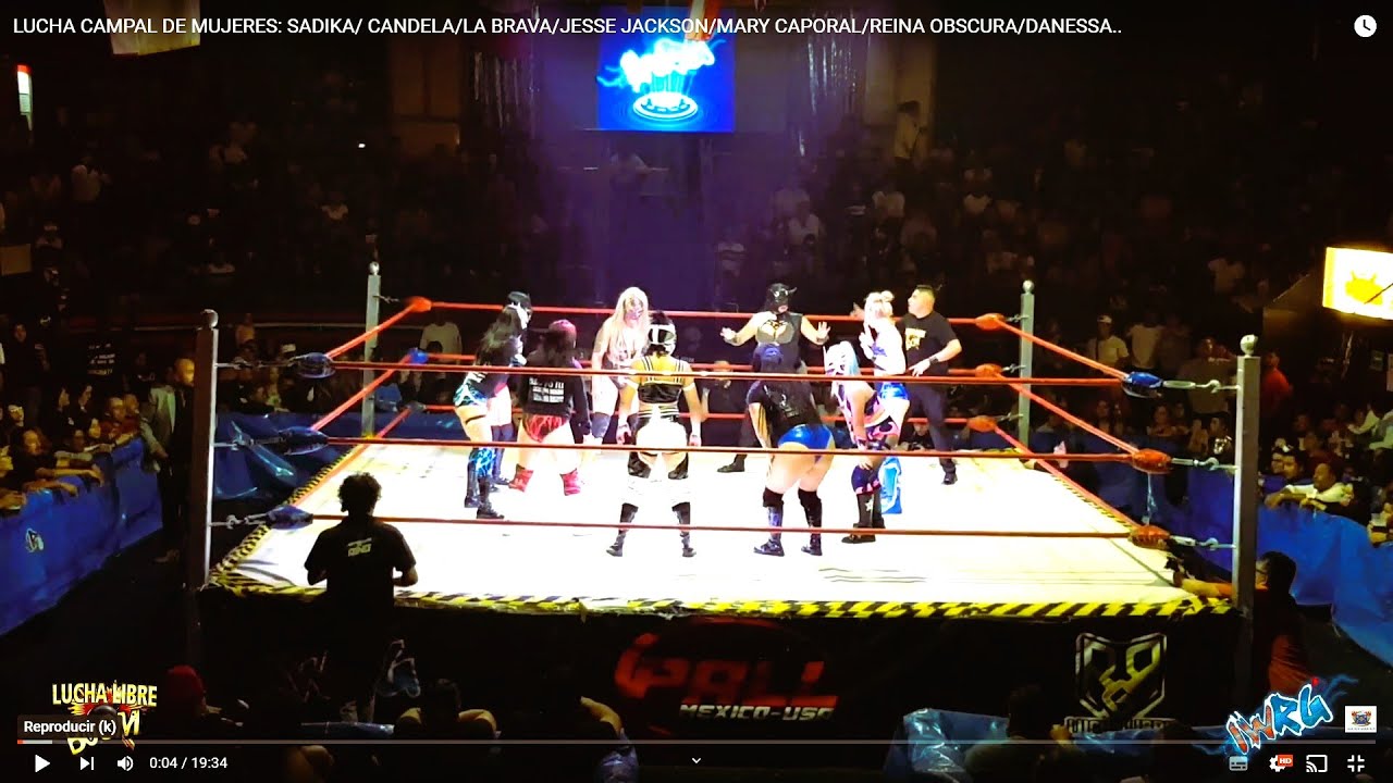 LUCHA CAMPAL DE MUJERES: SADIKA/ CANDELA/LA BRAVA/JESSE JACKSON/MARY ...