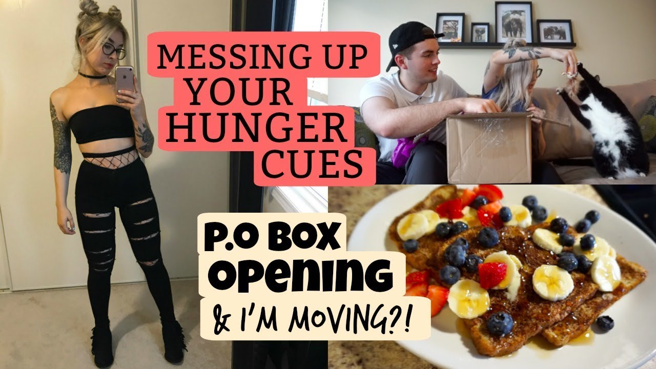 Full Day of Eating // Still Hungry After You Eat? PO Box Opening + I'm ...