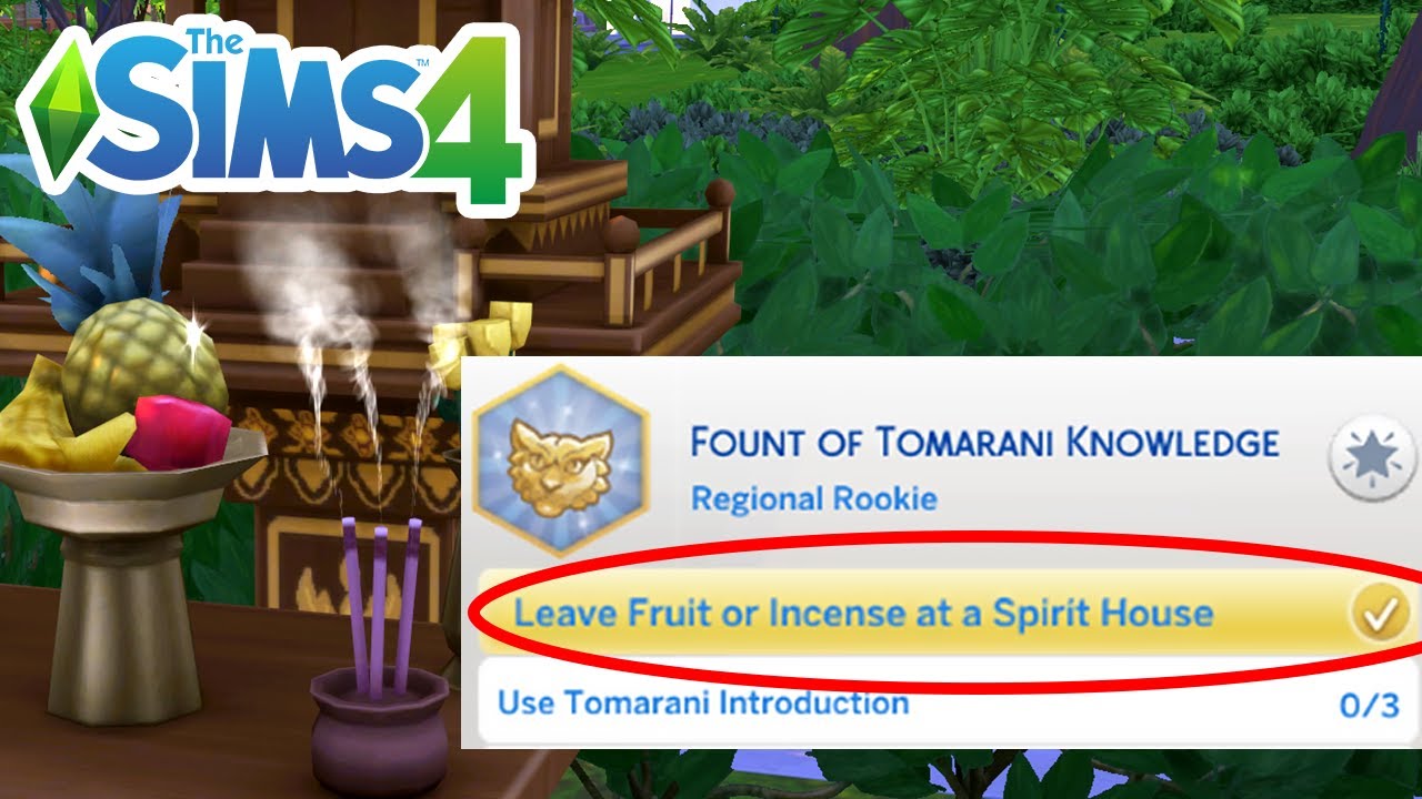 How To Leave Fruit Or Incense At Spirit House (Fount Of Tomarani ...