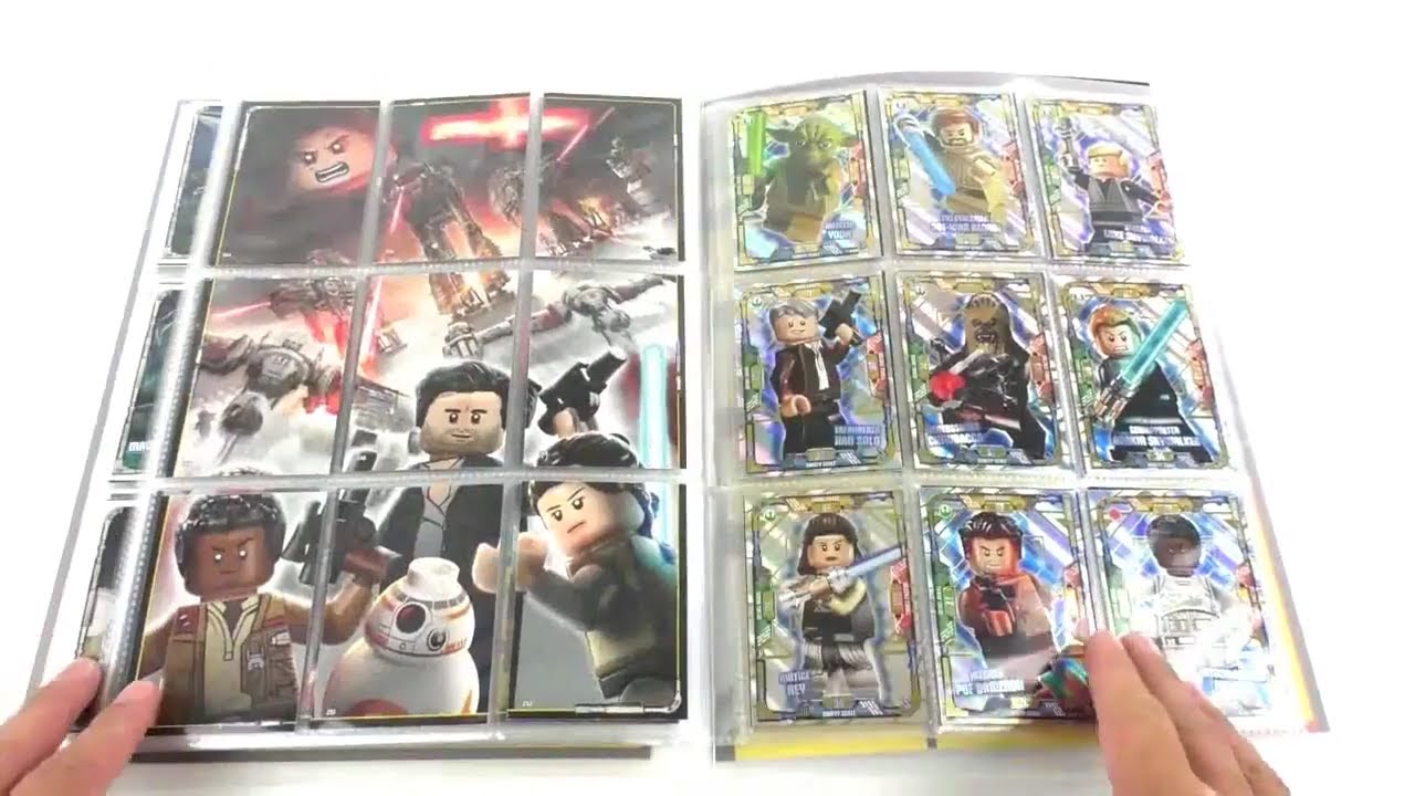 LEGO Star Wars Trading Card Collection / Mappenupdate alle 252 Karten ...
