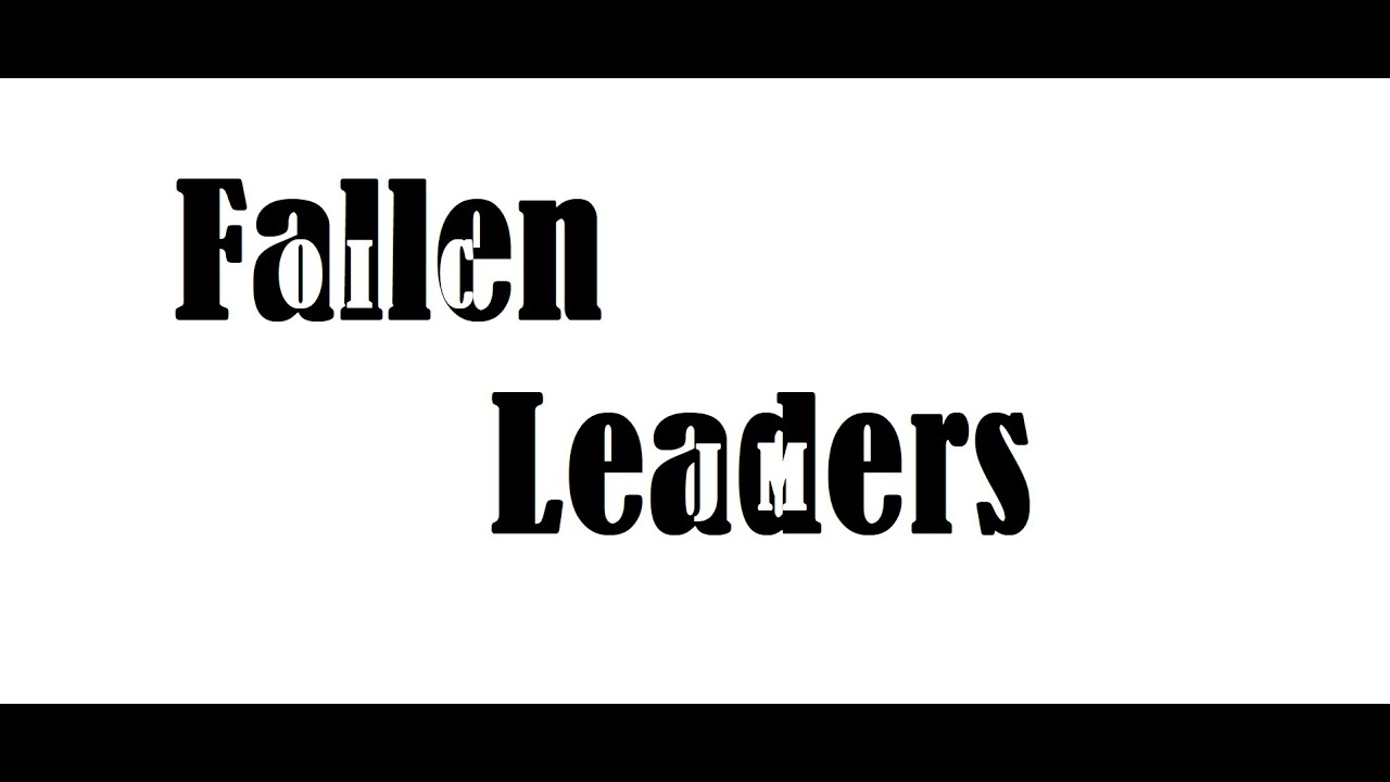 Fallen Leaders | An OICJM Observation - YouTube