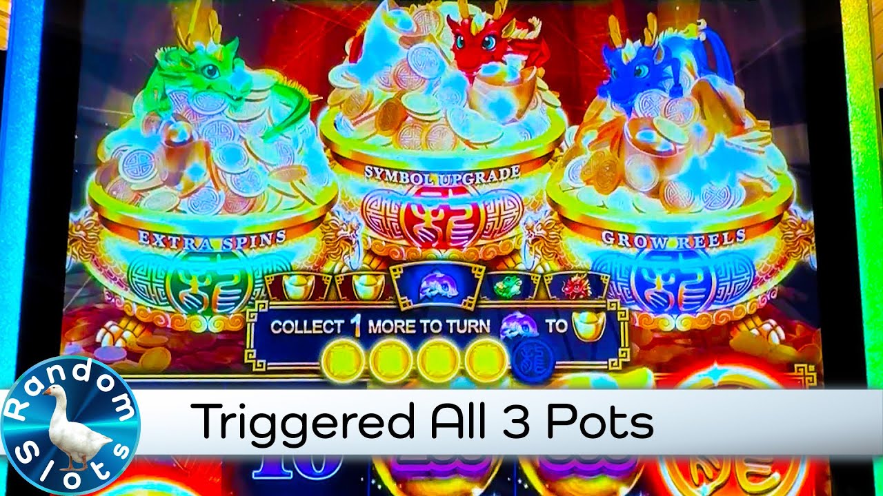 Triple Coin Treasure Long Bao Bao Slot Machine Bonus on first day of ...