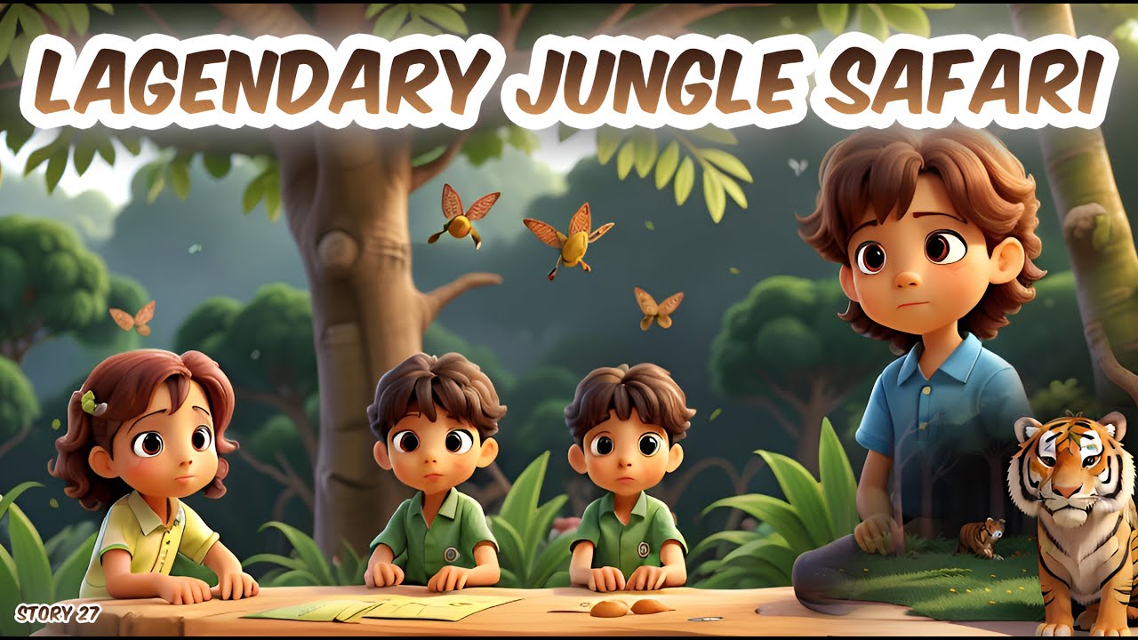 Lagendary Jungle Safari | Bedtime Stories for Kids | Kids English ...