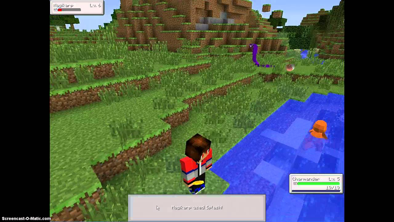 CHARMANDER!/Minecraft Pixelmon/Cap 1 - YouTube