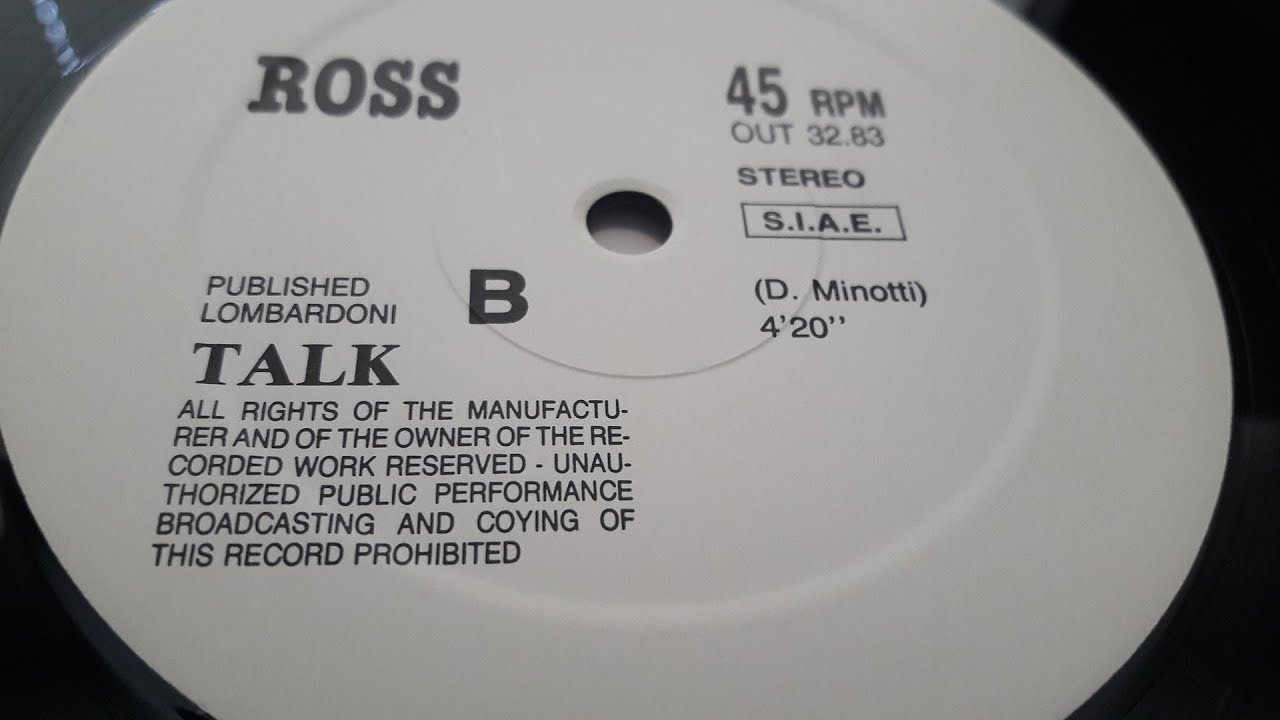 Ross - Talk (Instrumental) - YouTube