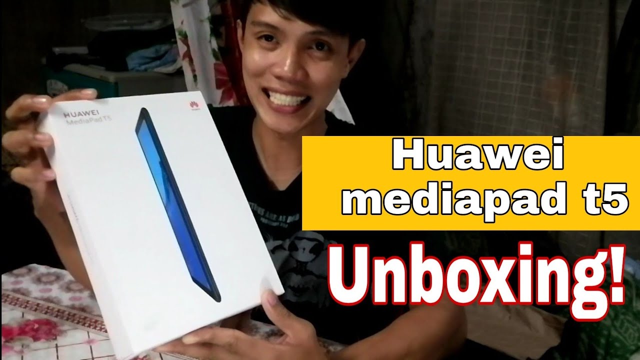Huawei Mediapad t5 | unboxing with Resty Pascua - YouTube