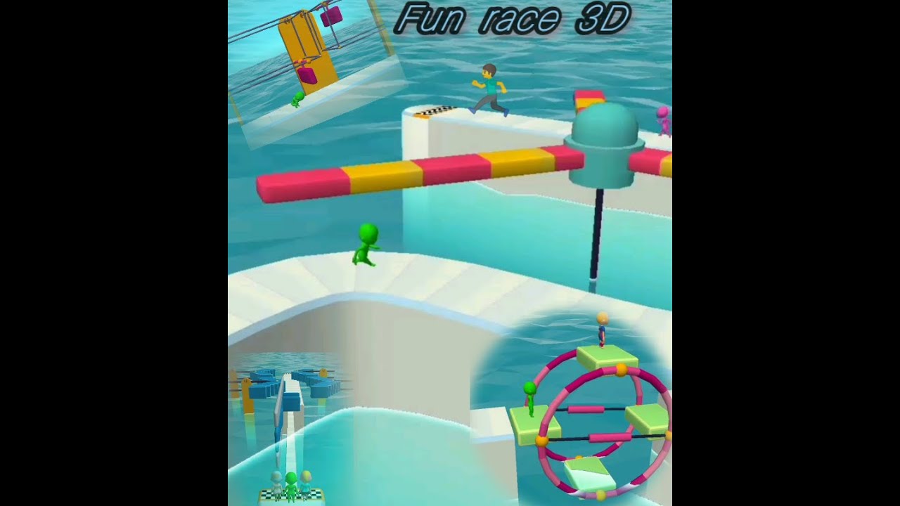 Fun Race 3D Game Walkthrough. Fun Race Game full Review. - YouTube