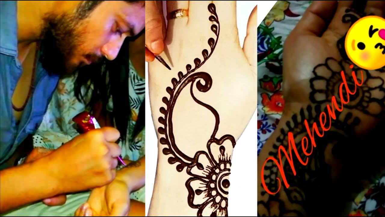 Henna Art ️ special gift to your Habibi🧜‍♀️#Do try at home🏘️ #mehendi ...