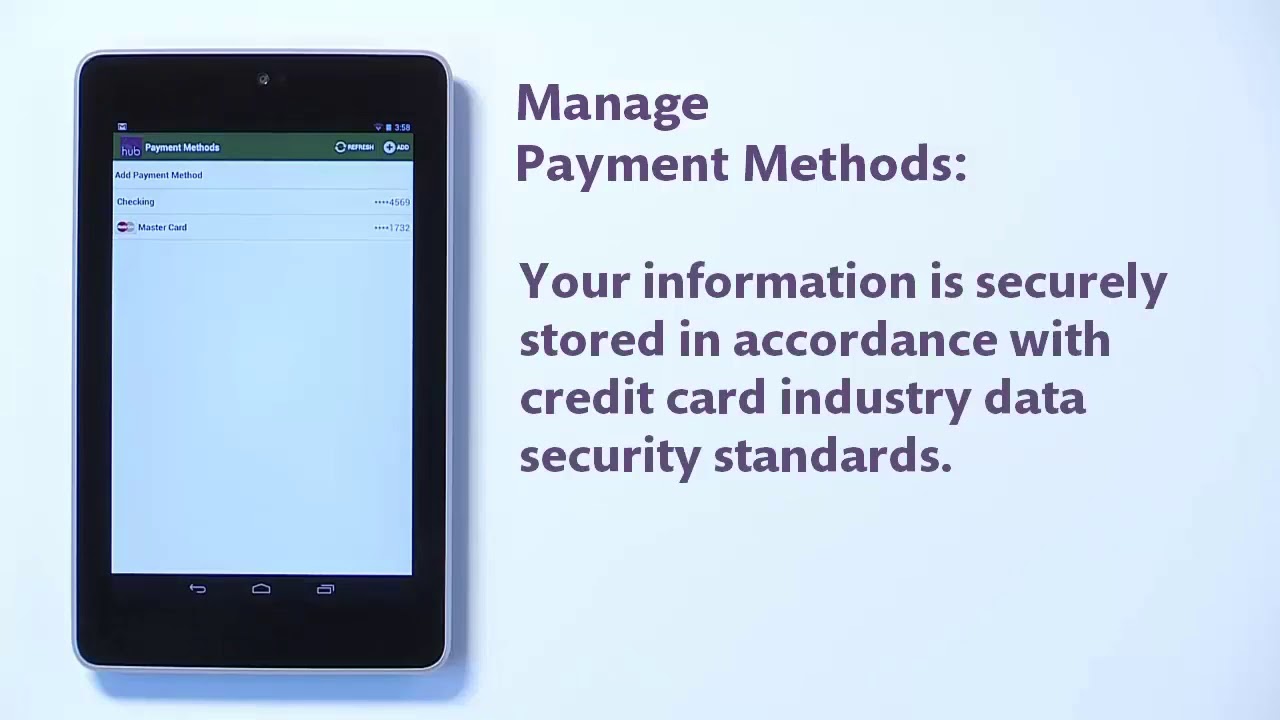 SmartHub Manage Payment Methods Android - YouTube