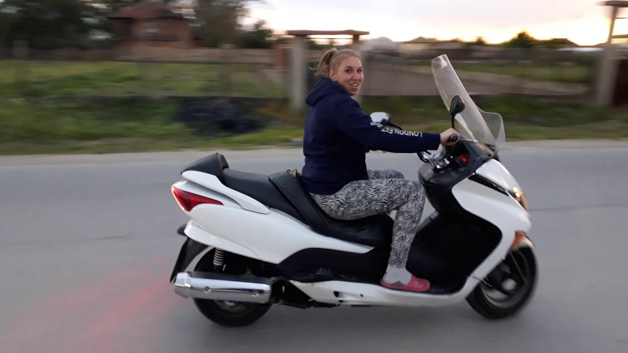 Honda nss 250 forza 2007 Bulgaria - YouTube