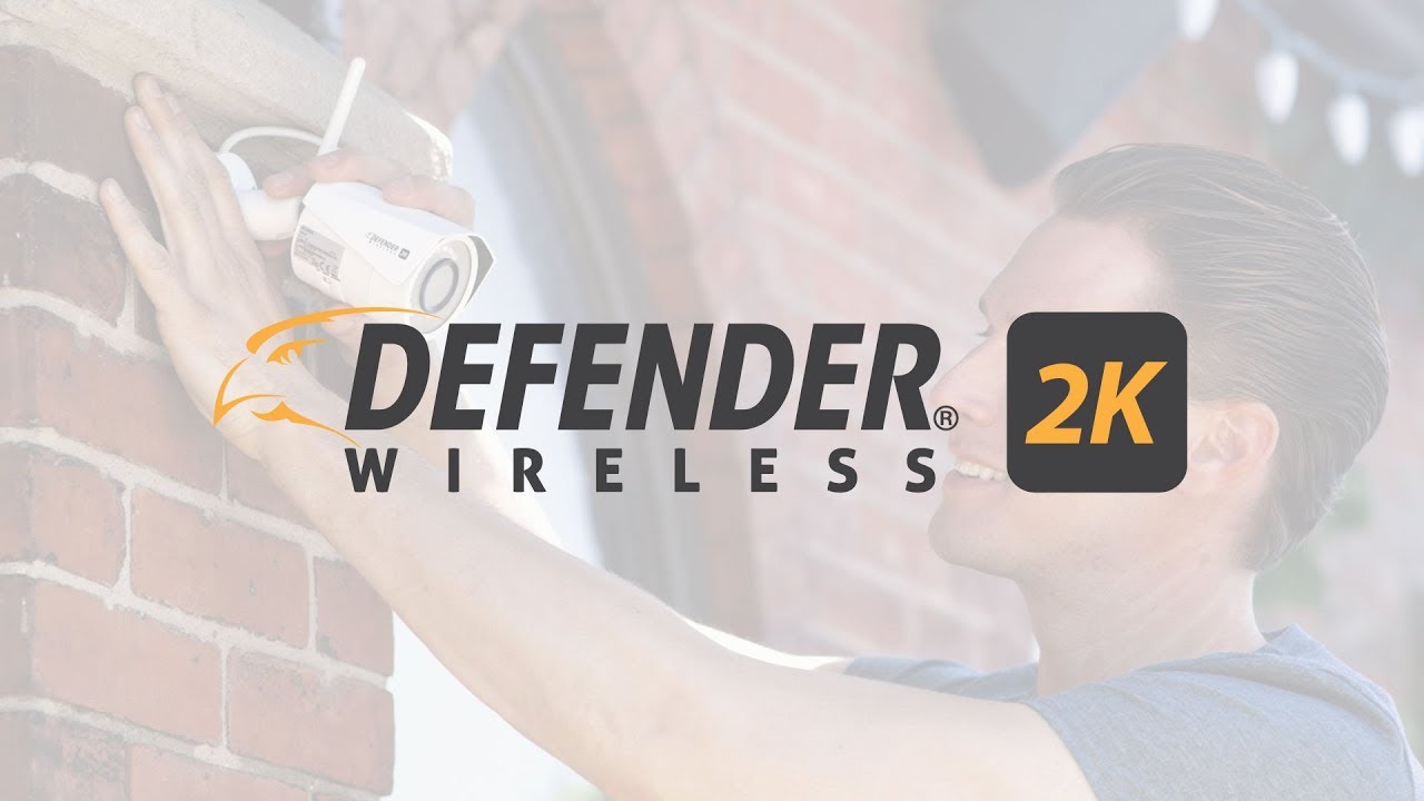 Defender 2K Wireless Security System - YouTube
