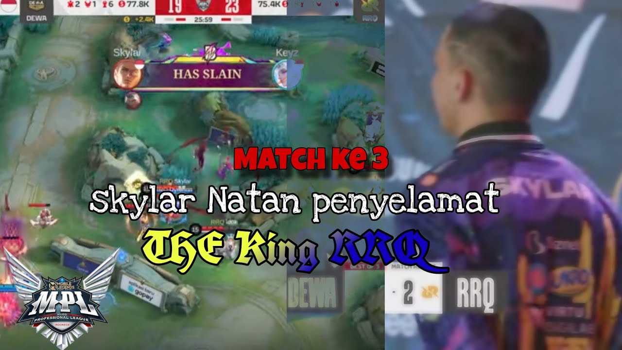 🛑 Live Restream | RRQ vs DEWA UNITED | Game ke 3 MPL ID S 14 - YouTube