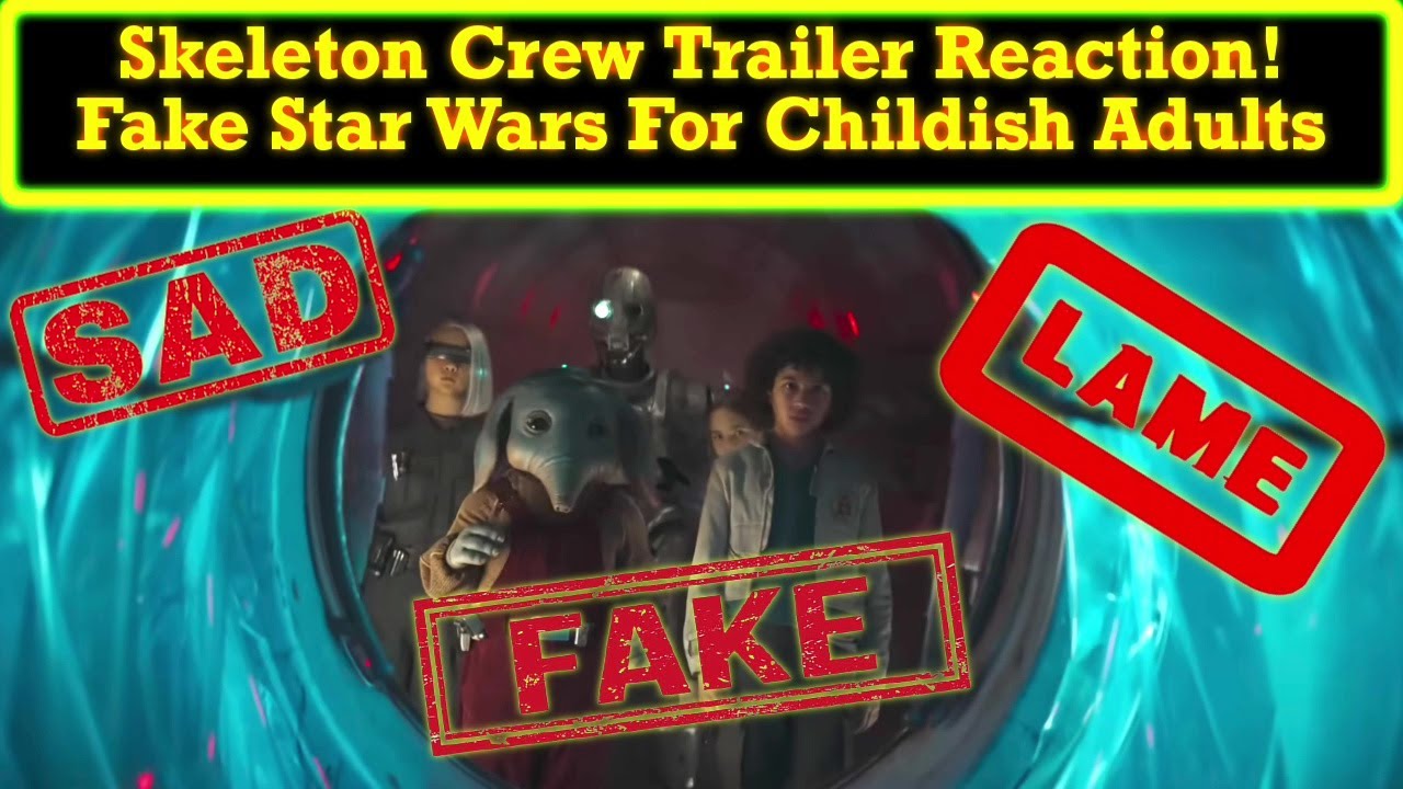 Skeleton Crew Trailer Reaction: Disney Star Wars Made For The Drooling ...
