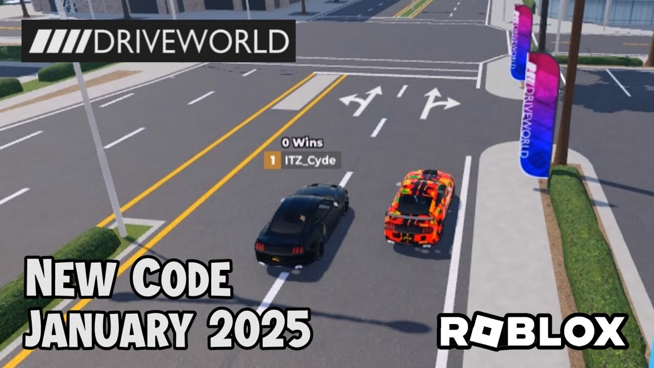 Roblox Drive World New Code January 2025 - YouTube