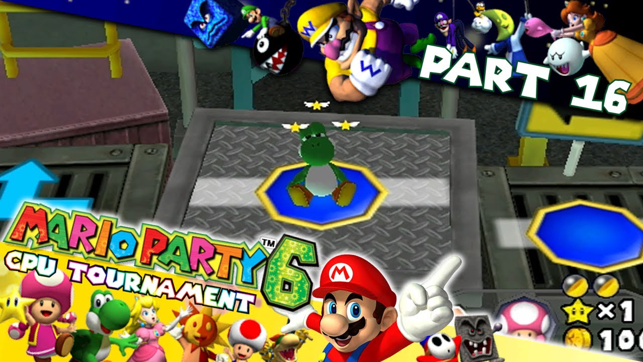 Stuck In a Loop - Mario Party 6 CPU Tournament Part 16 - YouTube
