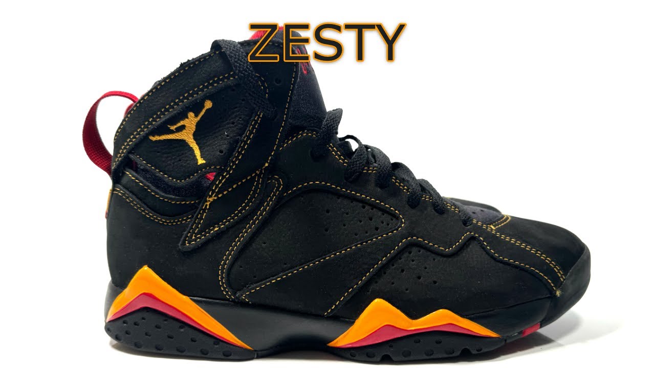 2022 Air Jordan 7 Citrus Review - Zesty! - YouTube