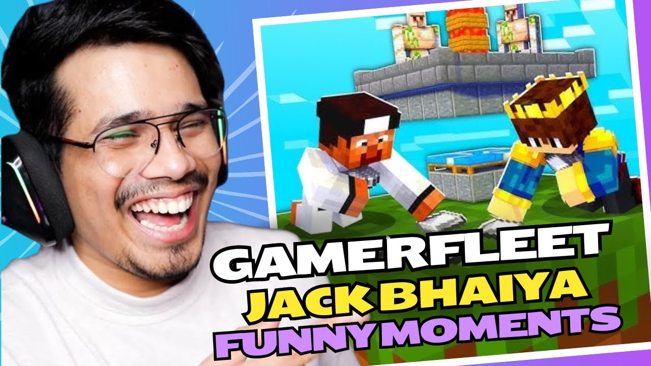 Gamerfleet And Jack Bhaiya "Funniest" Moments in Minecraft - YouTube