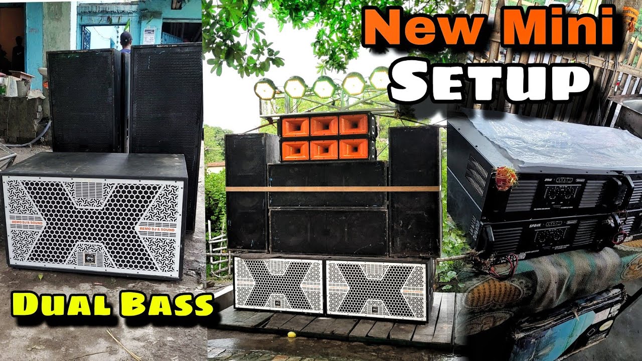 Remo DJ New Dual Bass setup | Remo Dj and Sond Bhowra Dhanbad | New Mini Setup - YouTube