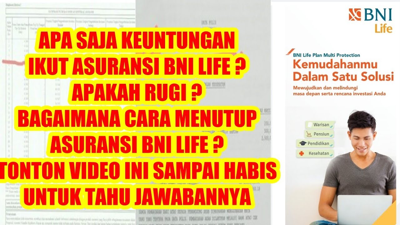 REVIEW JUJUR ASURANSI UNIT LINK BNI LIFE - YouTube