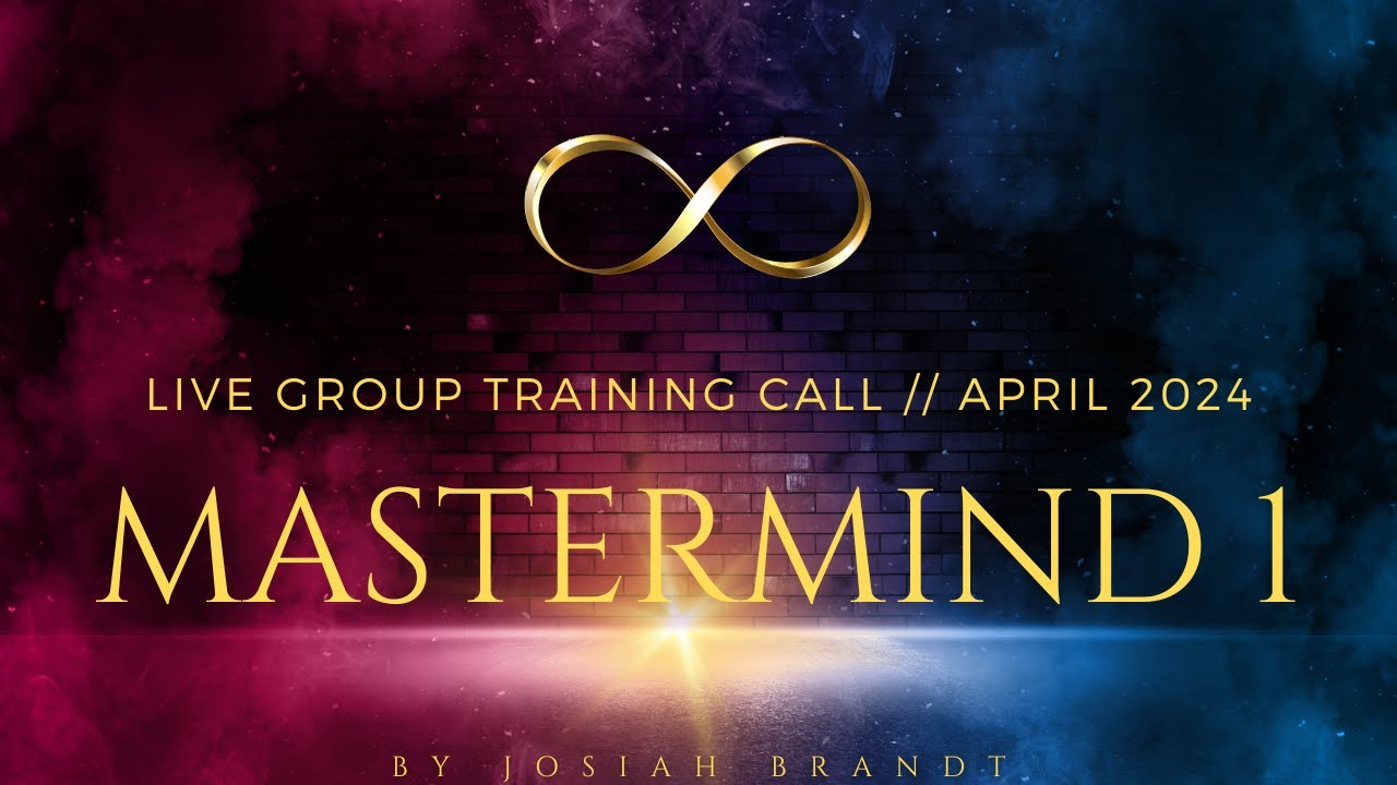 Josiah Brandt Group Imagination Mastermind #1: Health of Our Minds (April 2024) - YouTube