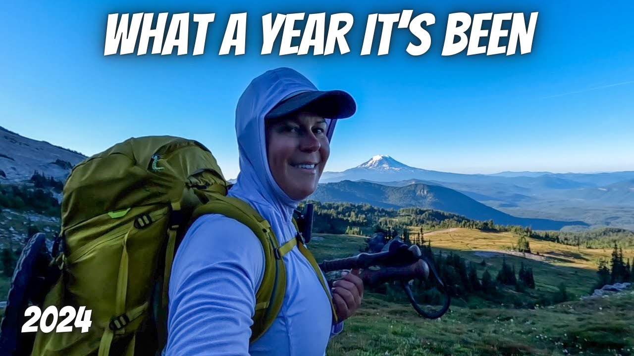 Hiking My Way Through 2024 in 10 Minutes - YouTube