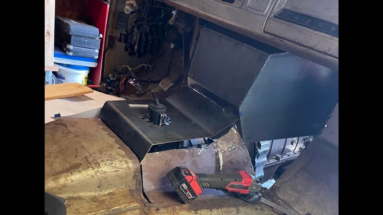 Custom 1964 C10 Firewall (12v Cummins Swap) - YouTube