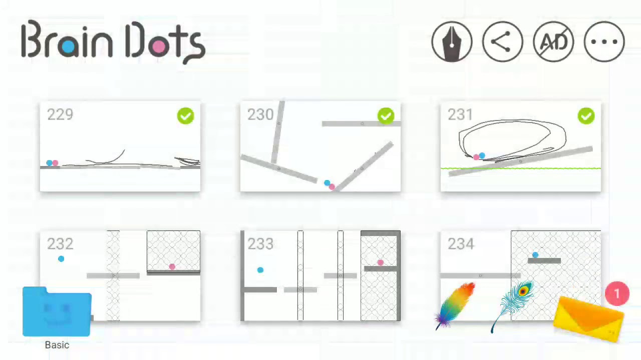 #Brain_Dots Game Level #232 Solved 🔥🔥🤘🤘, How to to solve Brain-Dots ...