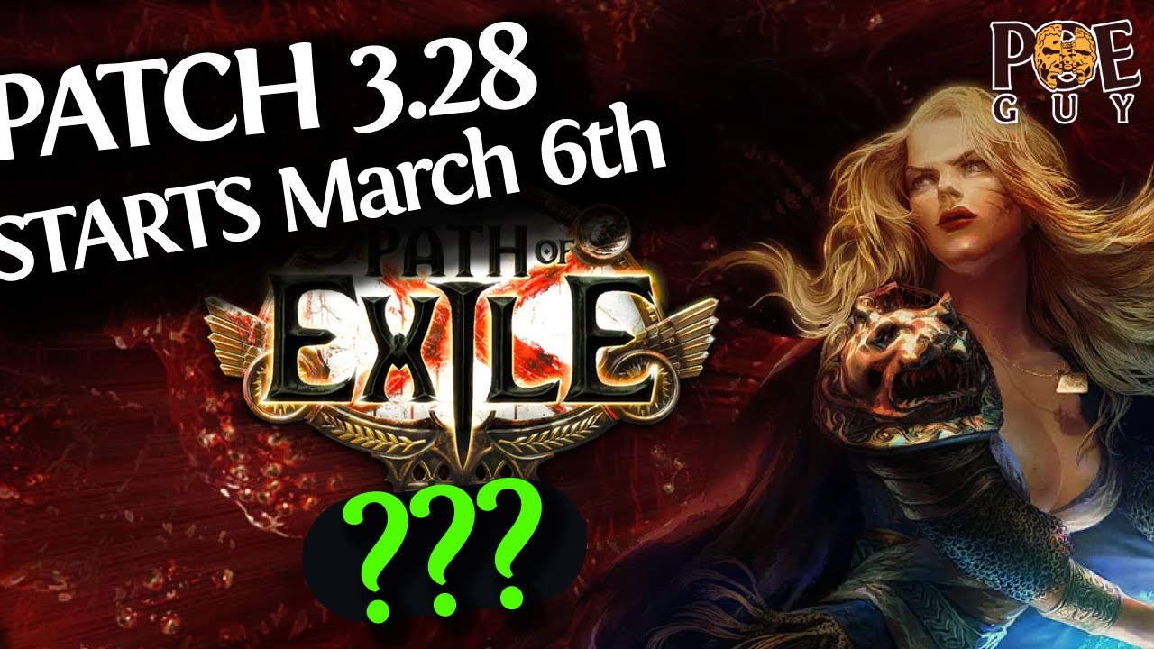 [PoE 1] NEW POE 1 LEAGUE STARTS MARCH 6 - OFFICIAL INFO. - YouTube