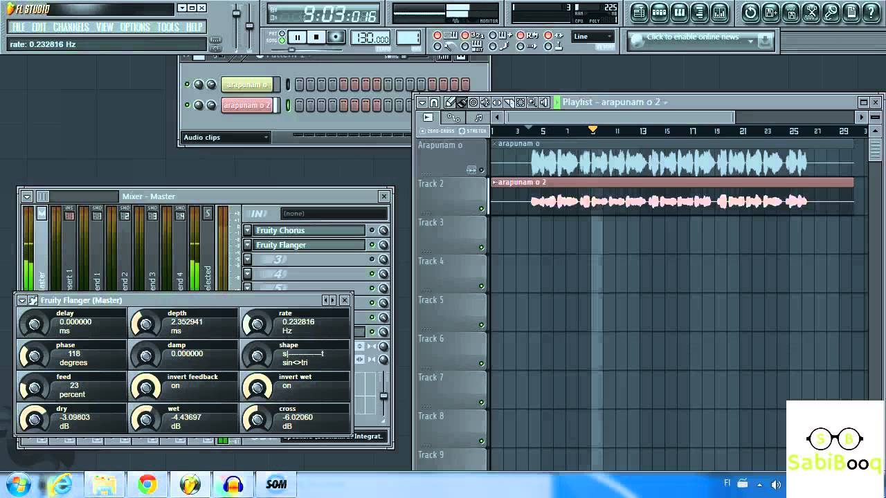 How to use Flangers and choruses in FL studios - YouTube