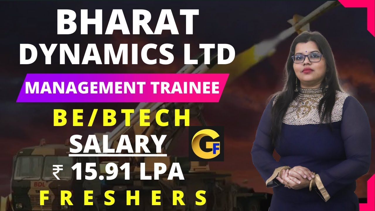 BDL RECRUITMENT 2025 || MANAGEMENT TRAINEE || 49 POSTS || BE/BTECH ...