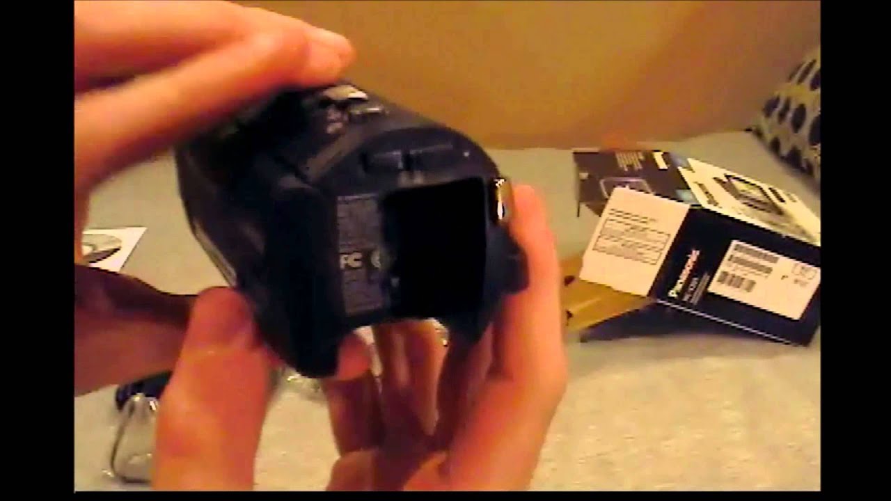 Panasonic HC-V201 video camera unboxing - YouTube